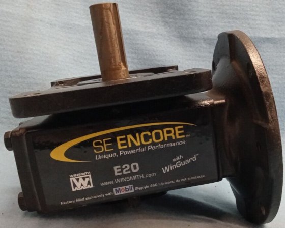 WINSMITH E20 SPEED REDUCER RATIO 50:0 56C FRAME 1750 RPM E20MDVS51000FT ...