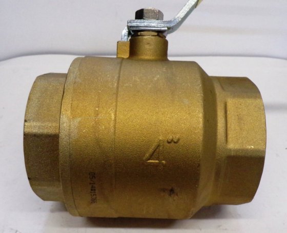 MATCO NORCA BALL VALVE, 759, 4" THREADED FORGED BRASS in Coffeyville ...