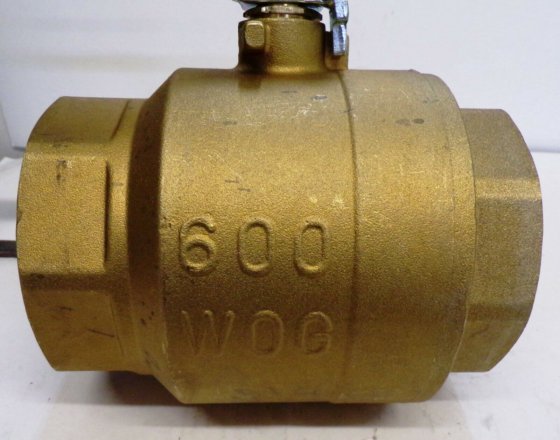 MATCO NORCA BALL VALVE, 759, 4" THREADED FORGED BRASS in Coffeyville ...