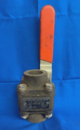 WORCESTER SOCKET WELD BALL VALVE P/N: 5946TSW R21 3/4" PIPE SIZE in ...