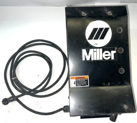 MILLER SUBARC FLUX HOPPER 300942 12 VDC 1.0 AMPS 25 LBS CAPACITY in ...