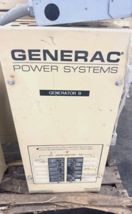 GENERAC GENERATOR ATF TRANSFER SWITCH MODEL 0049691 in Coffeyville, KS, USA