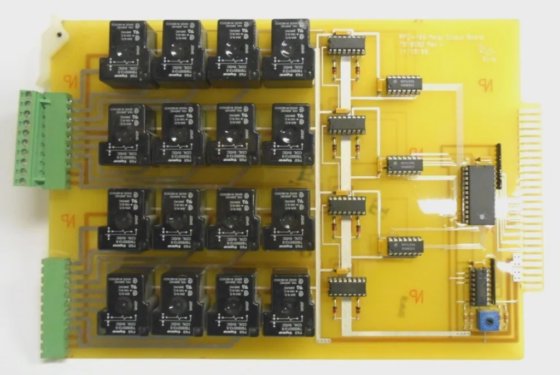 PRC-100 RELAY OUTPUT BOARD, 7610063, T90S5D12-5, J0545 in Coffeyville ...