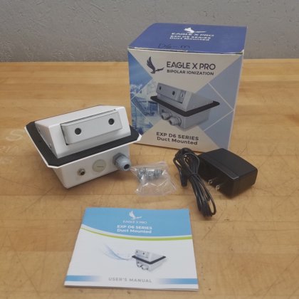 EAGLE X PRO D6-6800-M Duct Mounted Bipolar Ionization Air Purification ...