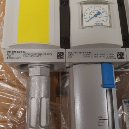 Festo MS6 Series CS Service Unit Pneumatic Valve Assembly - NEW in ...