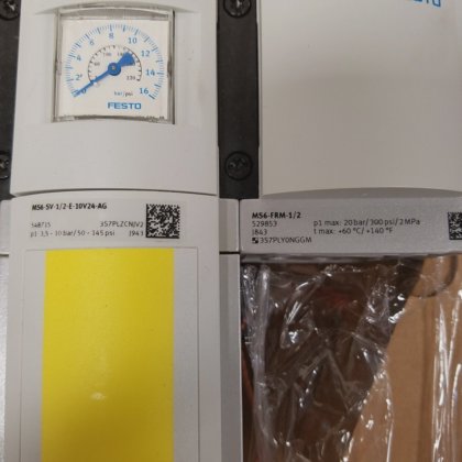 Festo MS6 Series CS Service Unit Pneumatic Valve Assembly - NEW in ...