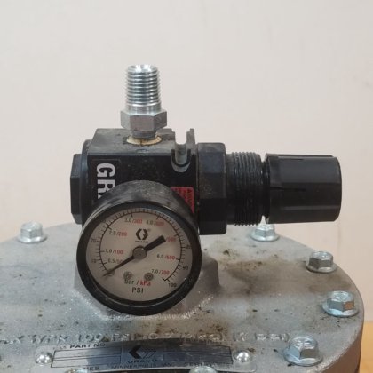 Graco 915587, 961635, Air Operated Mastic Fluid Pressure Regulator, 3/4 ...