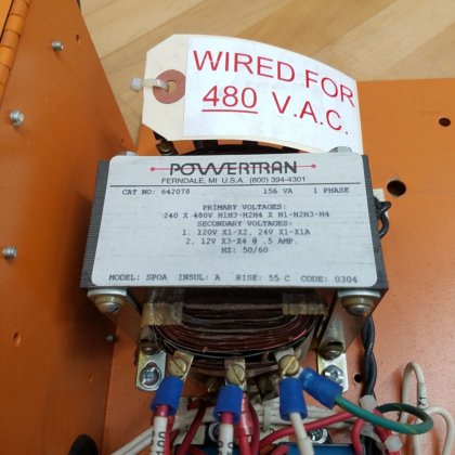 WTC KIT-T2075 Spot Welder Control Board, 480VAC, 576KVA, 60Hz, 1 Phase ...