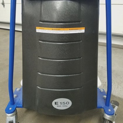 Global EWP-330-DC, 330 Lb Load, E150 Single Pole Electric Elevator ...