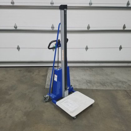 Global EWP-330-DC, 330 Lb Load, E150 Single Pole Electric Elevator ...