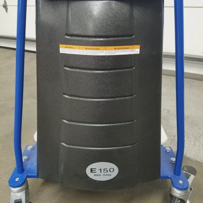 Global EWP-330-DC, 330 Lb Load, E150 Single Pole Electric Elevator Platform Lift in Kawkawlin ...