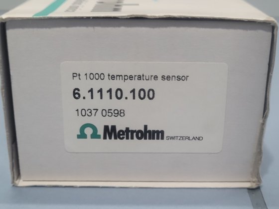 PT 1000 6.1110.100 METROHM temperature sensor / probe in Lille, Hauts ...