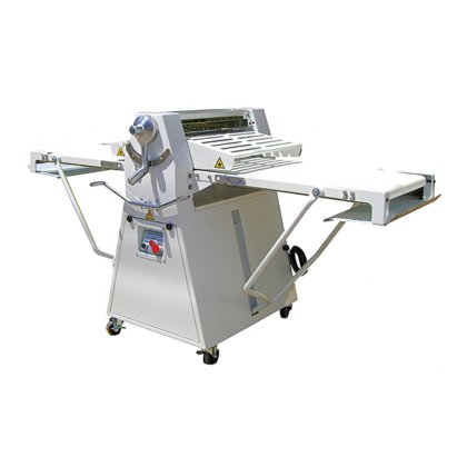 Bakemax BMFRS01 Floor Model Dough Sheeter, Reversible, 17" X 79" Work ...