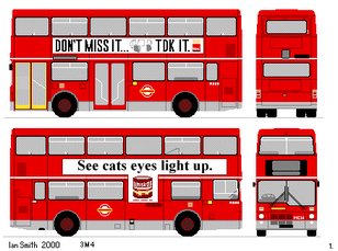MCW METROBUS British Double Decker Bus Pub Bar Cafe Restaurant in ...