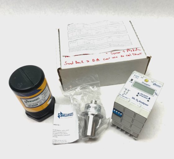 NTron Gas Measurement 06-799 SilO2 Oxygen Analyser & Sensor SILO2 Model ...