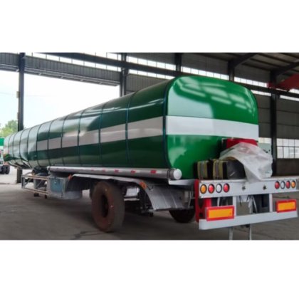 3 Axles 40 Tons Palm Oil Diesel Fuel Tanker Tank Trucks Semi Truck ...