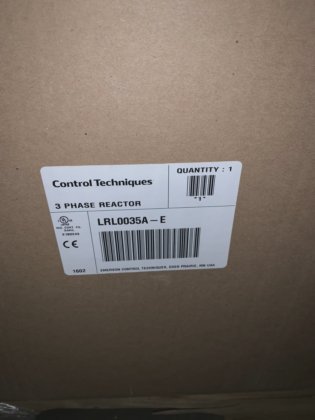 Control Techniques 3 Phase Reactor, LR0035A-E, #LR0028A-E, With ...
