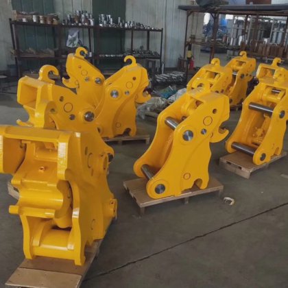 Sk120 E312 Excavator Rotating Hydraulic Tilt Quick Coupler Hitch in ...