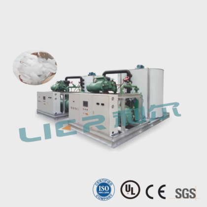 20tons Anti-Corrosive Seawater Condenser Flake Ice System for Ecuador ...