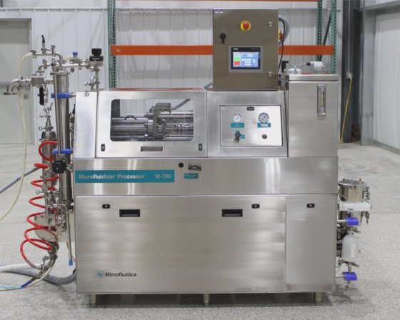 Microfluidics M-700 Microfluidizer Processor Production Scale 7250-20 ...