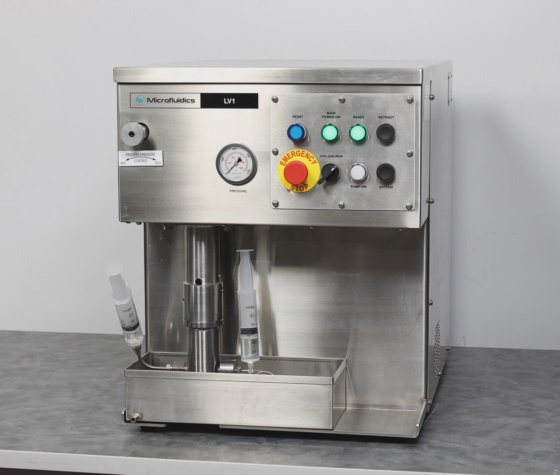 Microfluidics LV1-UL Low Volume Electric Microfluidizer Processor ...