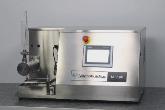 Microfluidics M110P High Shear Benchtop Microfluidizer Processor ...