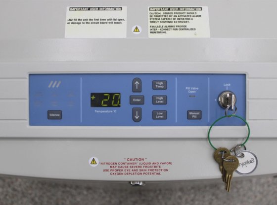 Thermo Scientific CryoPlus 3 7404 Liquid Nitrogen Cold Storage 340 ...