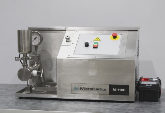 Microfluidics M-110P High-Shear Benchtop Microfluidizer Processor ...