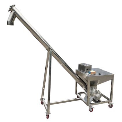 OEM custom flexible helical screw conveyor/spiral conveyor screw ...