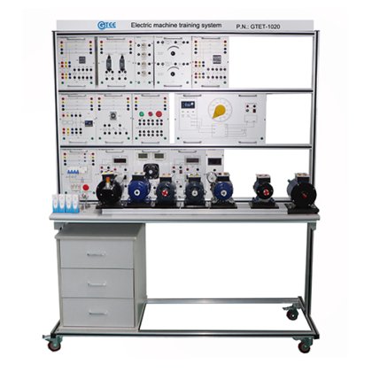 The electric motor training equipment mechatronics training system in ...