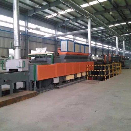 continuous Heating Quenching furnace Continuous Mesh Belt Furnace Line ...