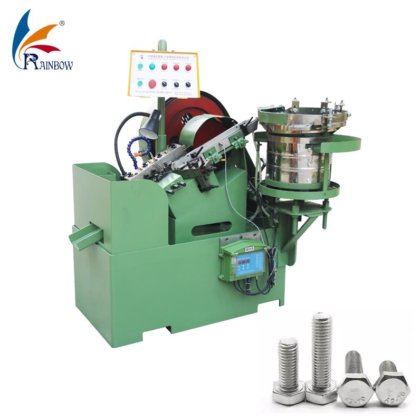 Multi stations Speed Fully Automatic Thread Rolling Machine High Speed ...
