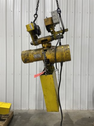 Budgit 3 Ton Chain Hoist with Trolley in Alto, MI, USA