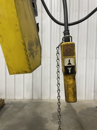 Budgit 3 Ton Chain Hoist with Trolley in Alto, MI, USA