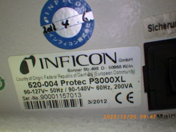 Inficon Inficon P3000XL in Tokyo, Japan