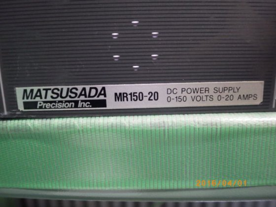 Matsusada Precision, Matsusada MR150-20 in Tokyo, Japan
