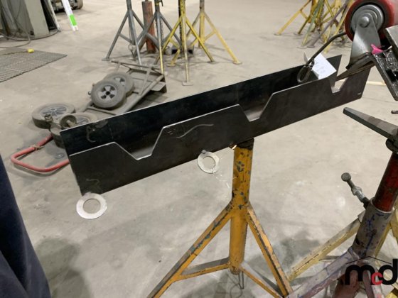 (6) Pipe Stands in Saskatoon, Saskatchewan, Canada