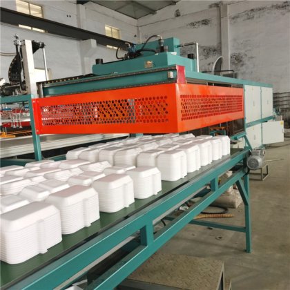 disposable foam lunch box making machine / XPS EPS GPPS foam material ...