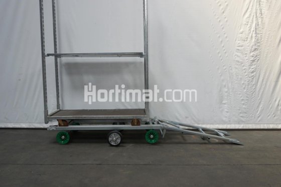 Pipe rail trolley Danish trolley in Monster, Netherlands