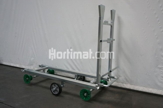 Pipe rail trolley Danish trolley in Monster, Netherlands