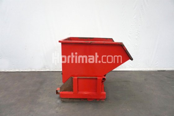 Hydraulic tipping container 800 liters in Monster, South Holland ...