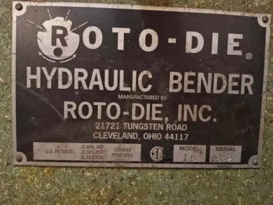 2000 ROTO-DIE 15 in Fremont, CA, USA