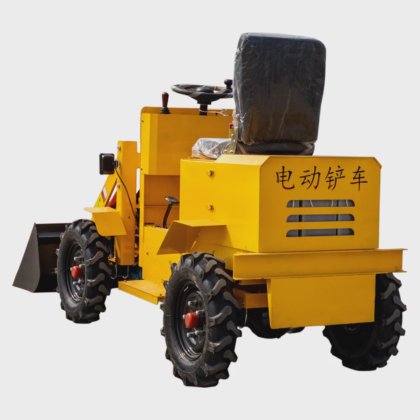 MINGKO Compact Loader 500kg Load Mini Small Electric Wheel Loader ...