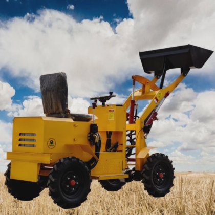 MINGKO Compact Loader 500kg Load Mini Small Electric Wheel Loader ...