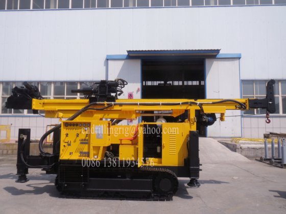 Crawler Mounted Exploration Reverse Circulation Drilling Rig JRC300 in ...