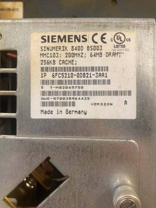 2000 SIEMENS SINUMERIK 840D in Barcelona, Spain