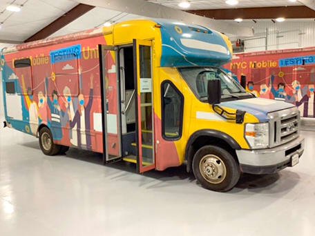 Shuttle Bus | Improved Passenger Access | Cloth Seating | Graphics ...