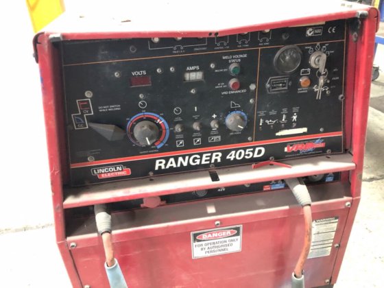 Lincoln Electric Ranger 405D Welder/Generator, 3 Cylinder Diesel, 3317 ...