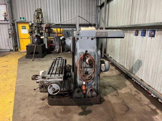 Lux - 2 Milling Machine Fitted With: Emergency Stops, Tooling ...