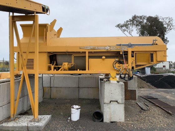 2004 Bagela BA 10000 Asphalt Recycler 148 Hr's Showing On Burner, E-Stops, Diesel / Electrically ...